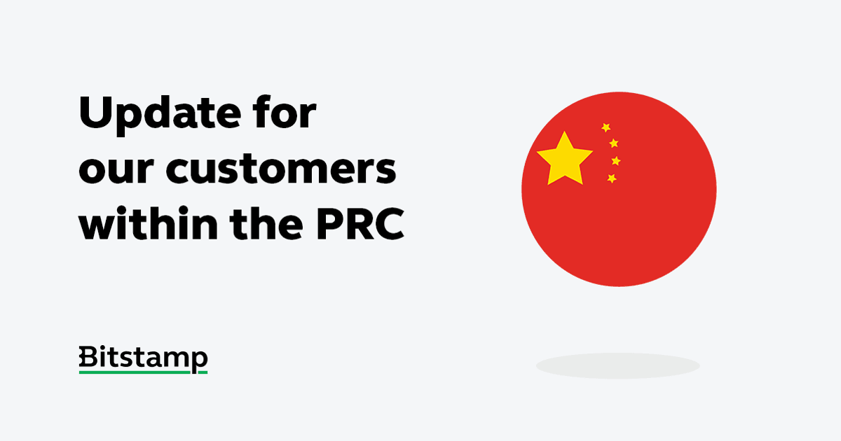 An update for our customers within the People’s Republic of China (PRC)