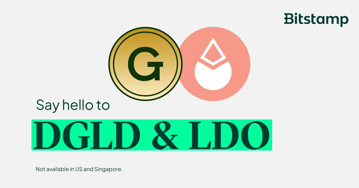 Bitstamp lists two new tokens – DGLD & LDO