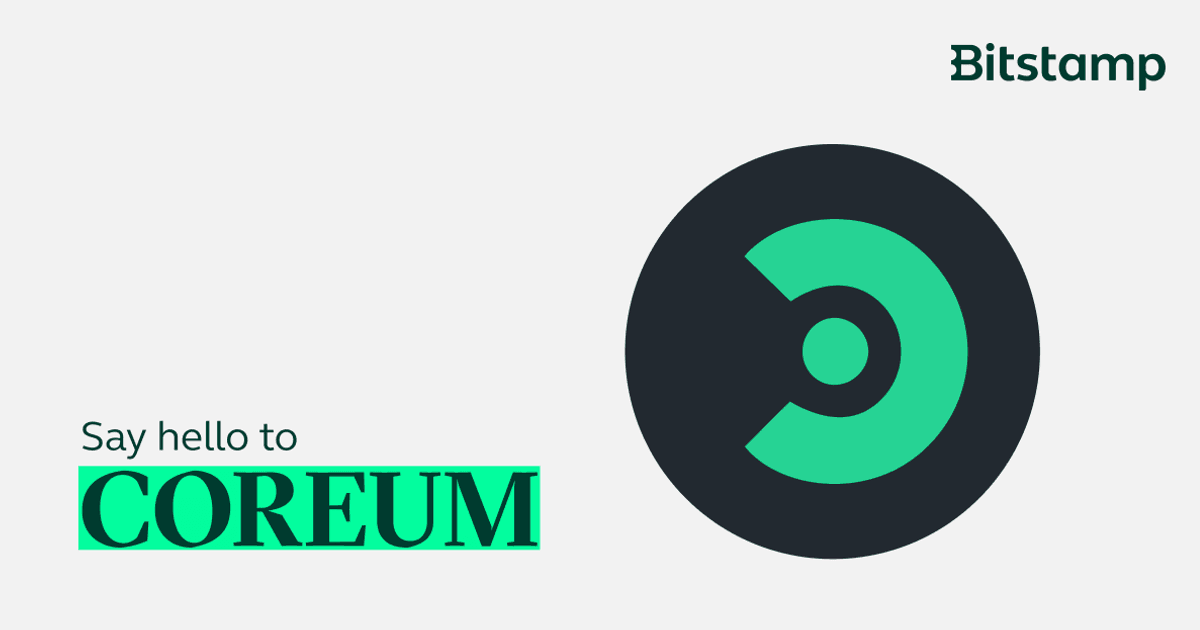 Coreum (COREUM) is now live on Bitstamp