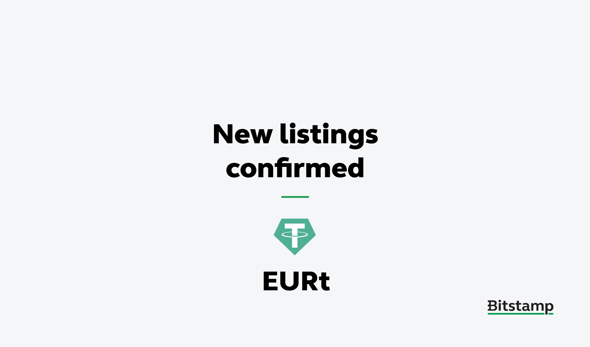 Bitstamp to list the first mainstream euro-pegged stablecoin - EURt