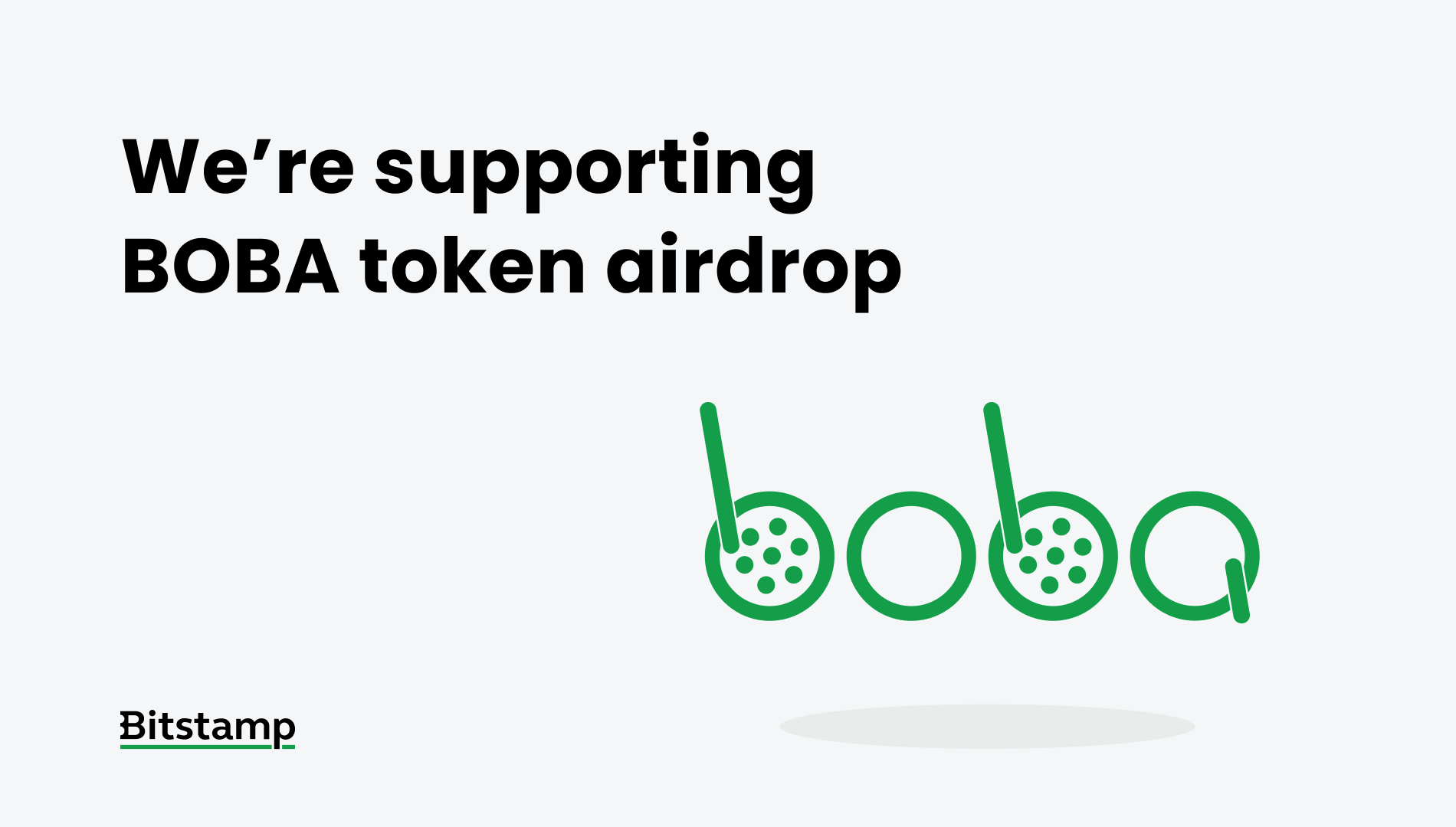 We’re supporting the BOBA token airdrop for our OMG holders